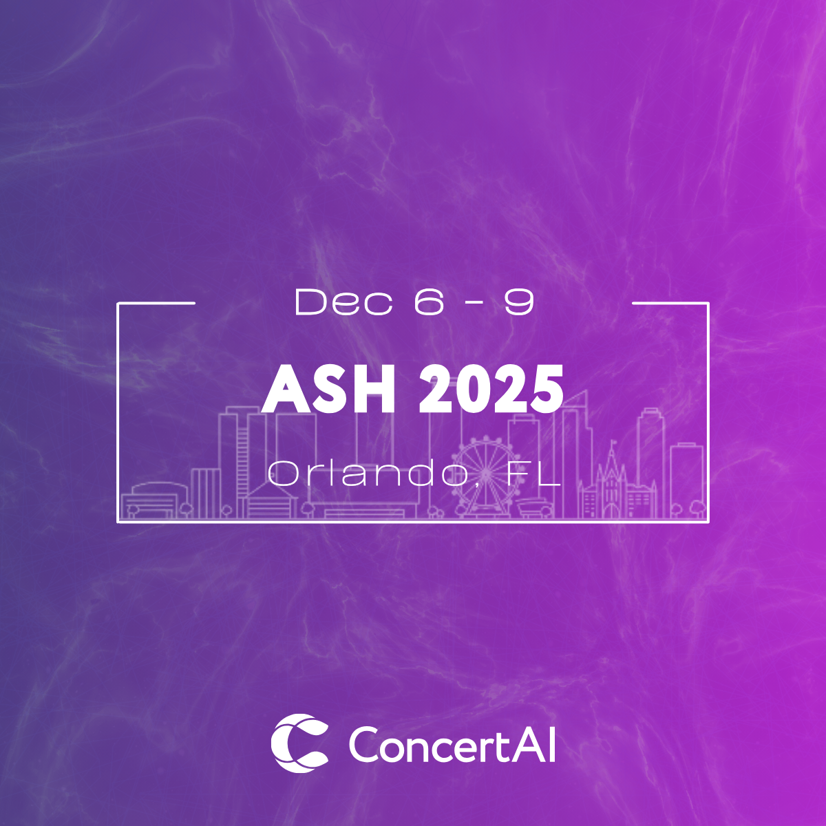 Meet at ASH 2025 | ConcertAI